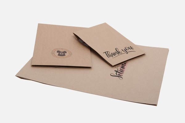 Kraftpapier Versandtaschen bedruckt | Nordwerk Verpackungen